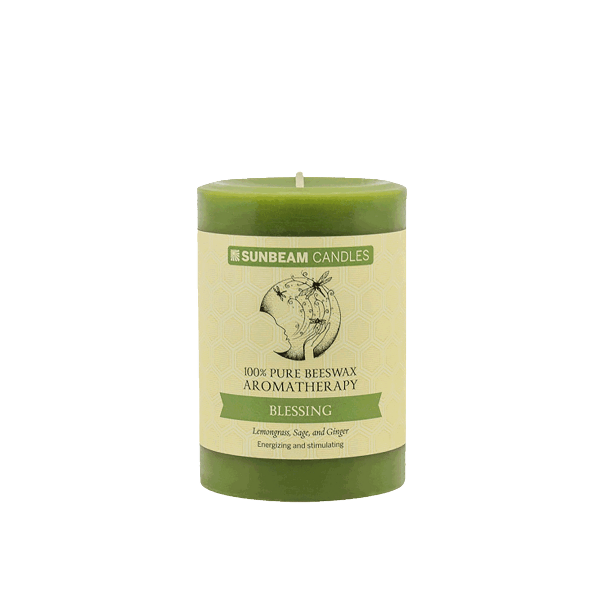 Blessing Pillars & Votives (Lemongrass, Sage & Ginger) – Sunbeam Candles