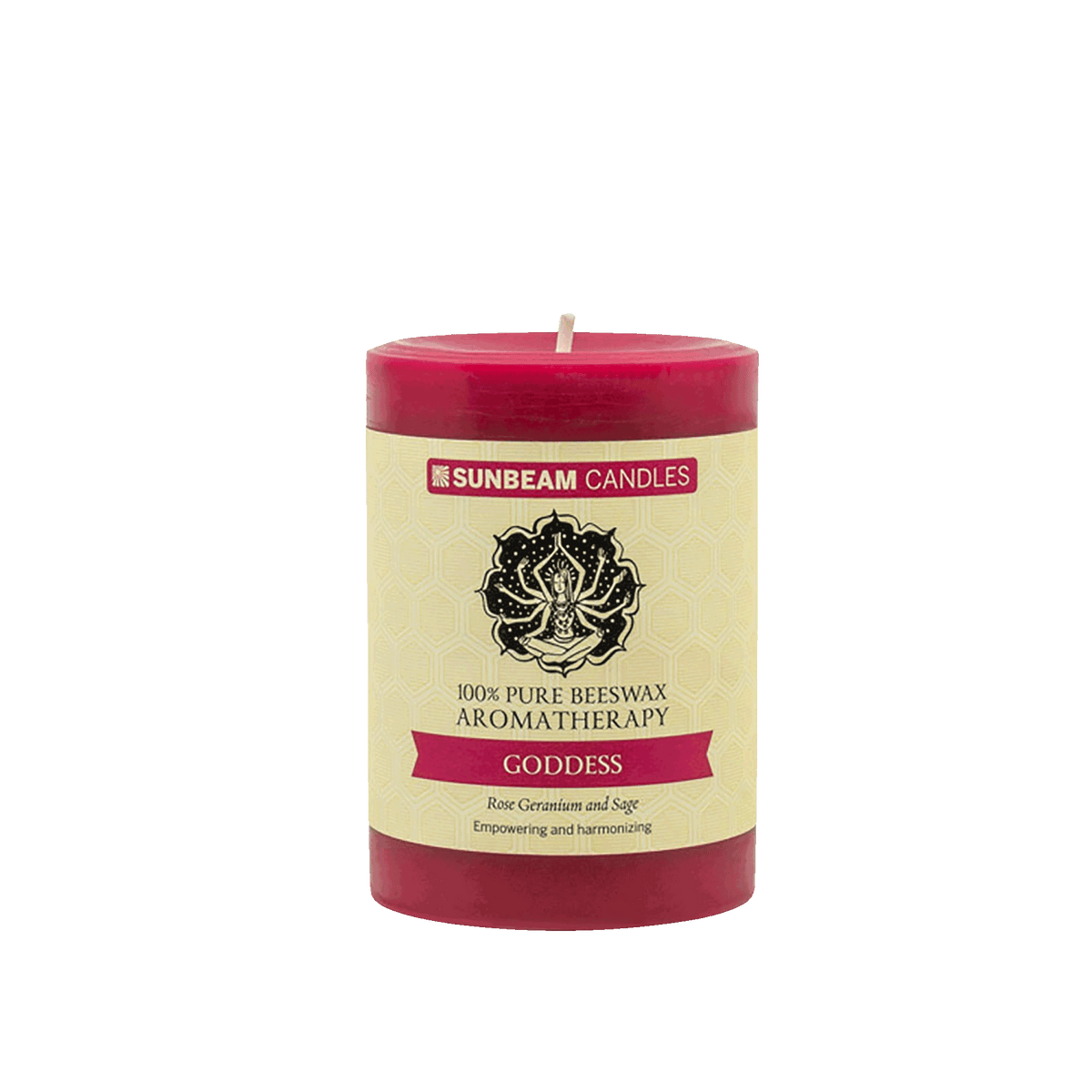 Goddess Pillars & Votives (Rose Geranium & Sage) – Sunbeam Candles